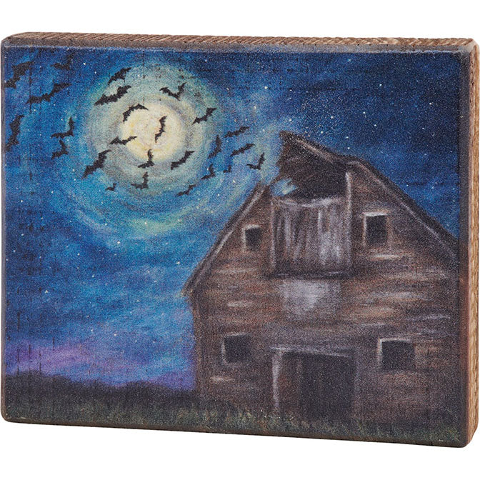 Barn Bats Block Sign – Roost Gift & Home Collection