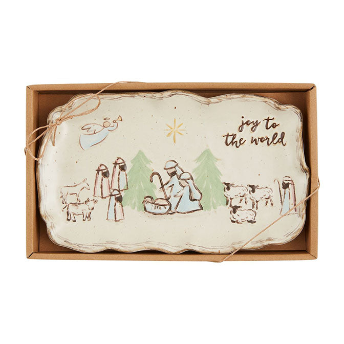 Nativity Plate – Roost Gift & Home Collection