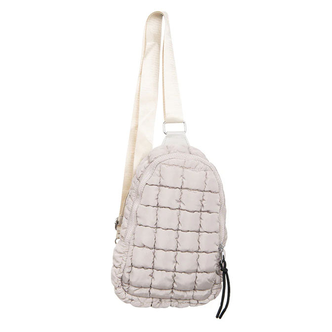Quilted Sling Bag – Roost Gift & Home Collection