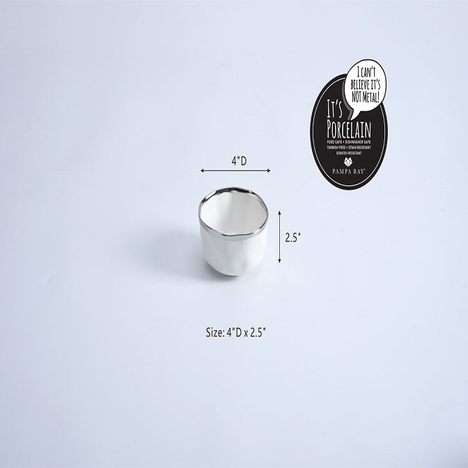 Silver Snack Bowl – Roost Gift & Home Collection