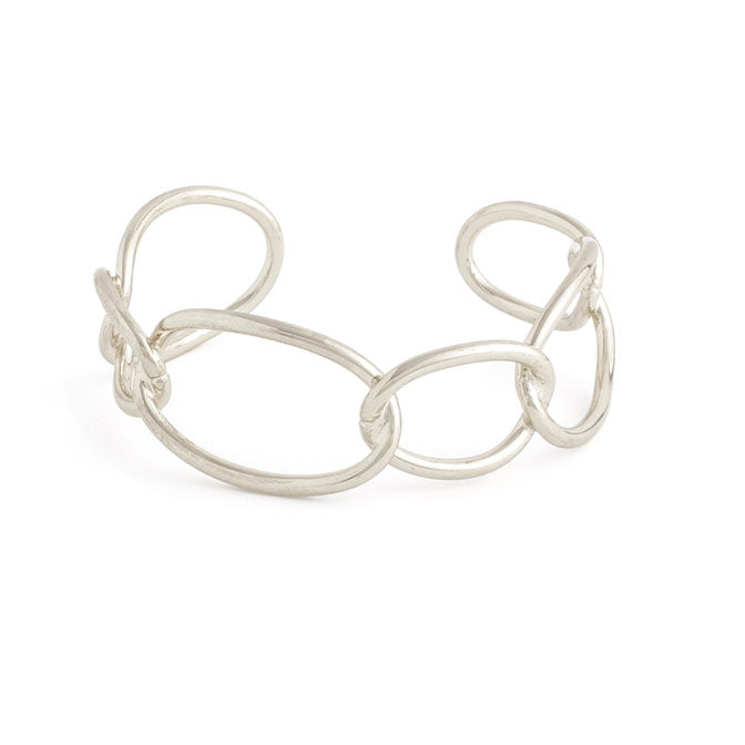 Large Link Chain Cuff - Silver – Roost Gift & Home Collection
