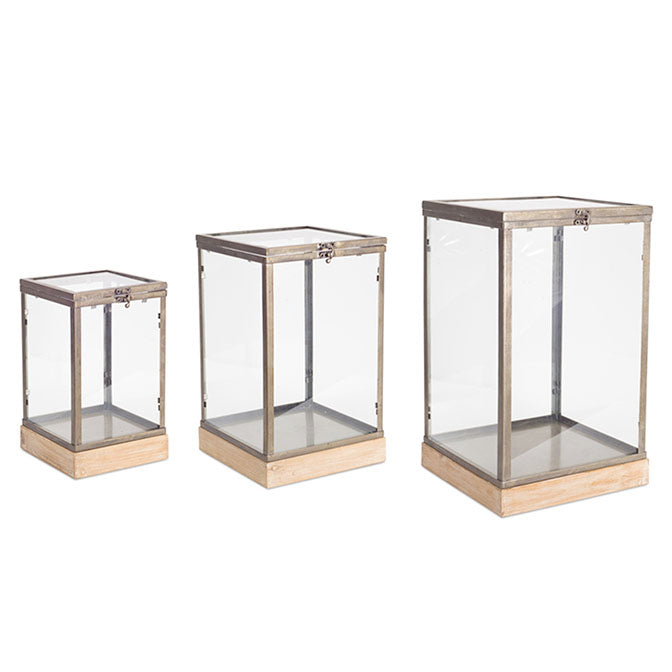 Glass & Metal Display Boxes – Roost Gift & Home Collection